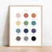 Rainbow Colors Poster, Printable Wall Art, Educational Print ...