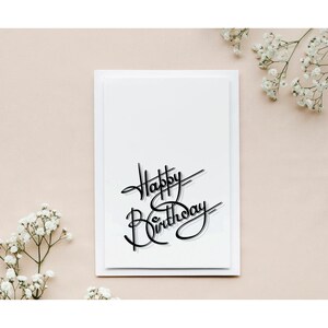 Happy Birthday SVG, Party Sign, Birthday Card, Printable, Cricut ...