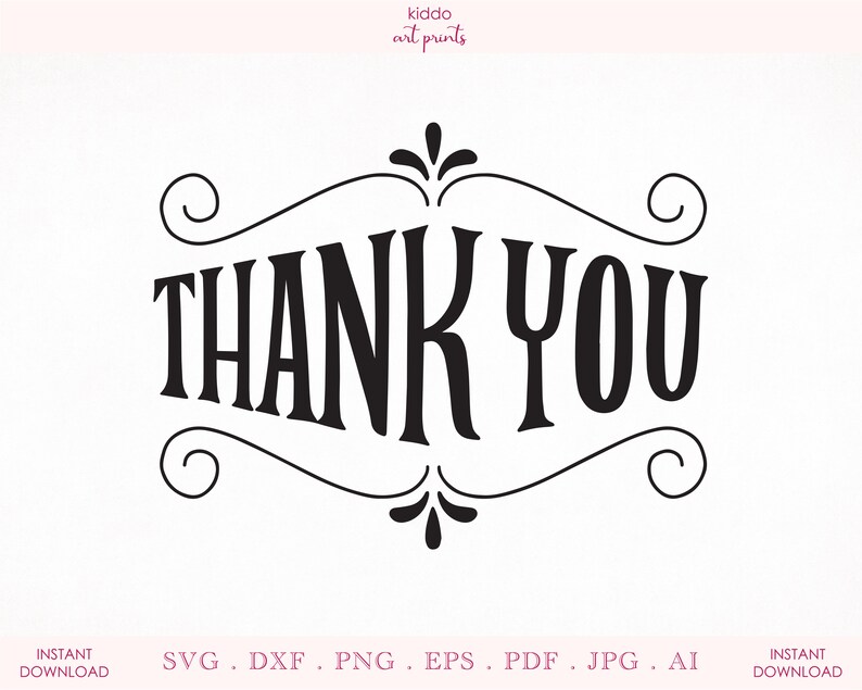 Thank You SVG, Gratitude SVG, Thank You Sign, Wedding Thank You SVG ...