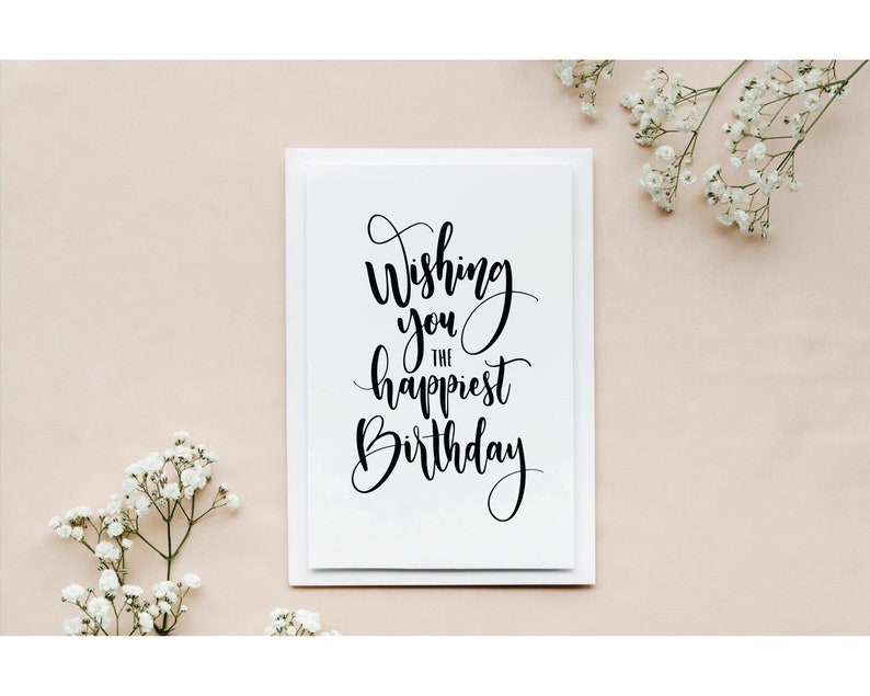 Happy Birthday SVG, Party Sign, Birthday Card, Printable, Cricut ...