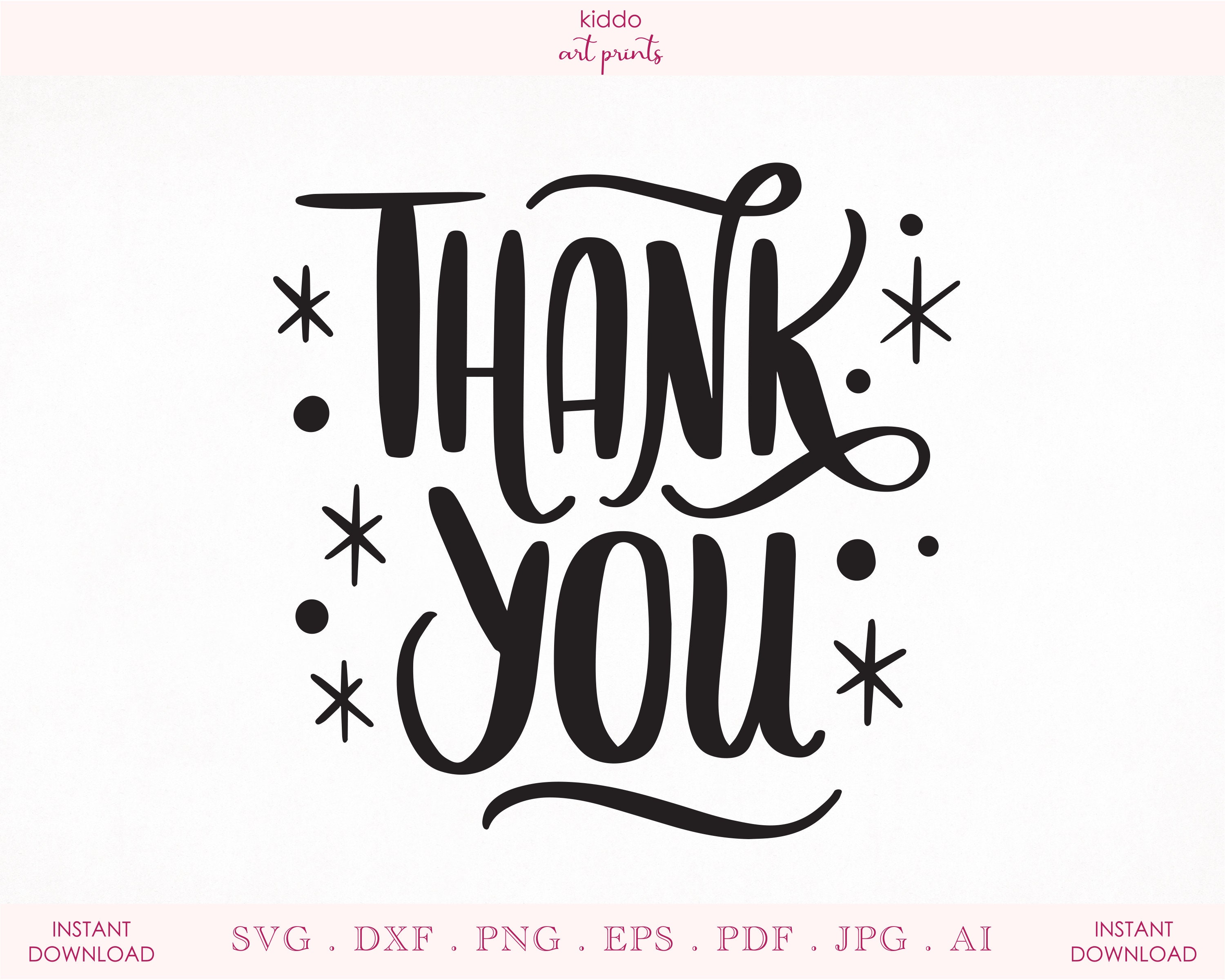Thank You Svg Gratitude Svg Thank You Sign Wedding Thank You Svg