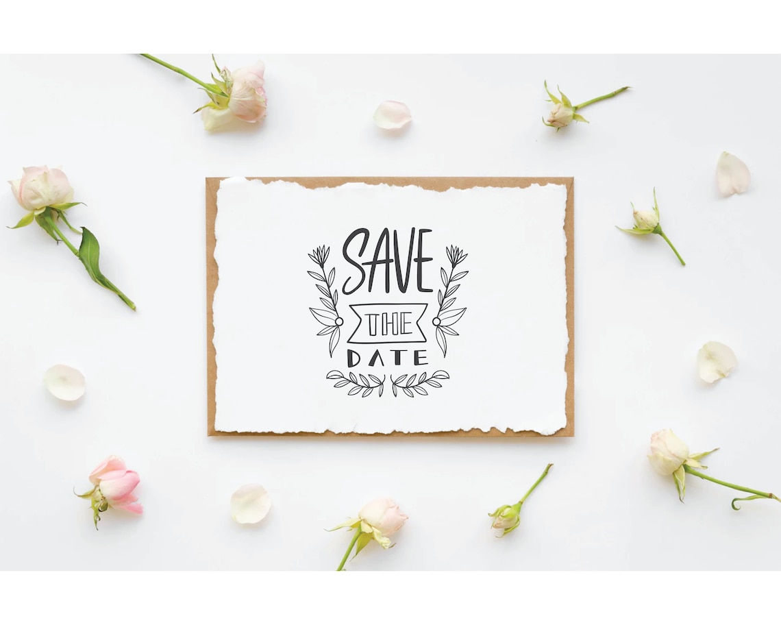 Save the Date SVG Gratitude SVG Save the Date Sign Wedding SVG ...