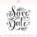 Save the Date SVG, Gratitude SVG, Save the Date Sign, Wedding SVG ...