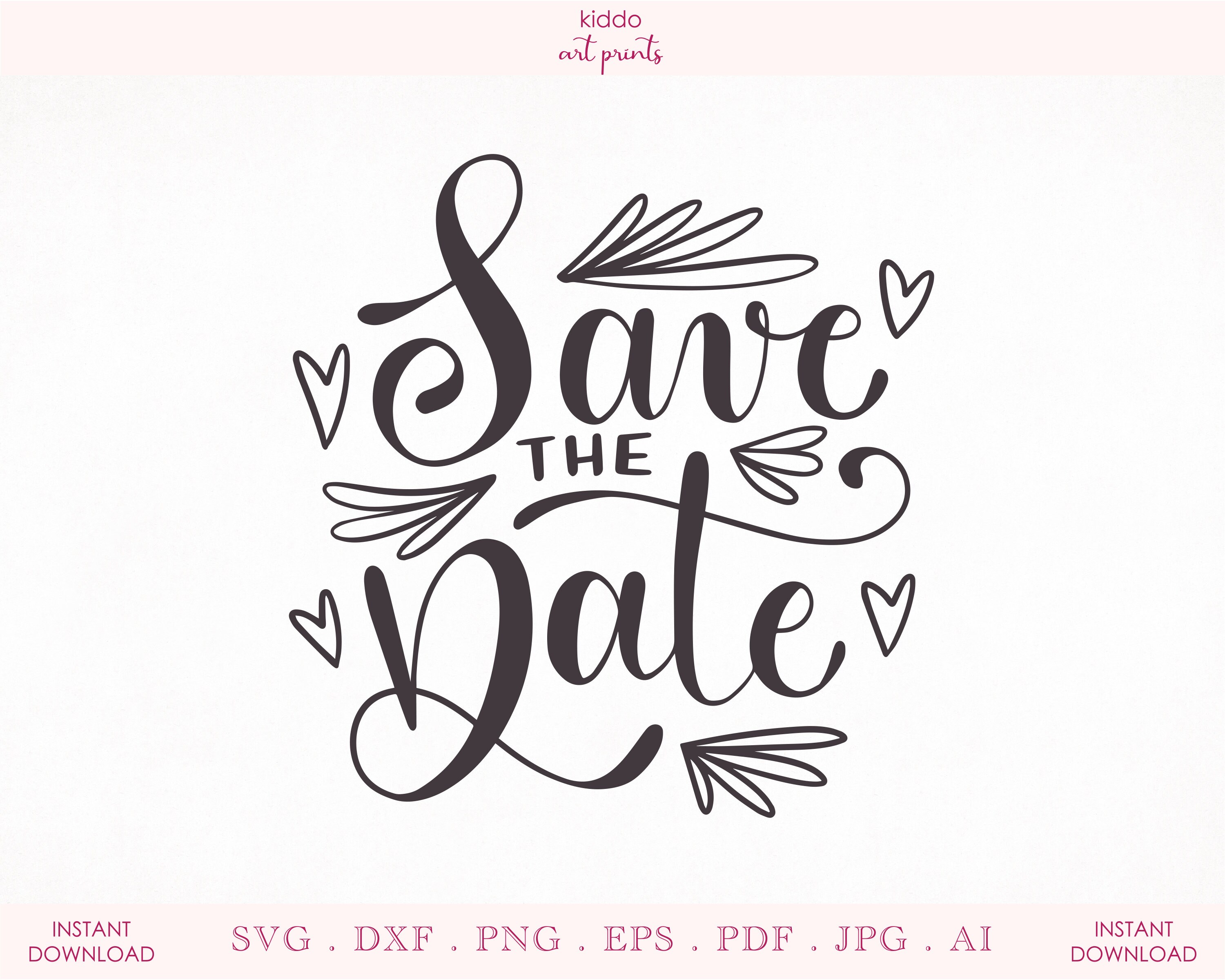 Save the Date SVG, Gratitude SVG, Save the Date Sign, Wedding SVG ...