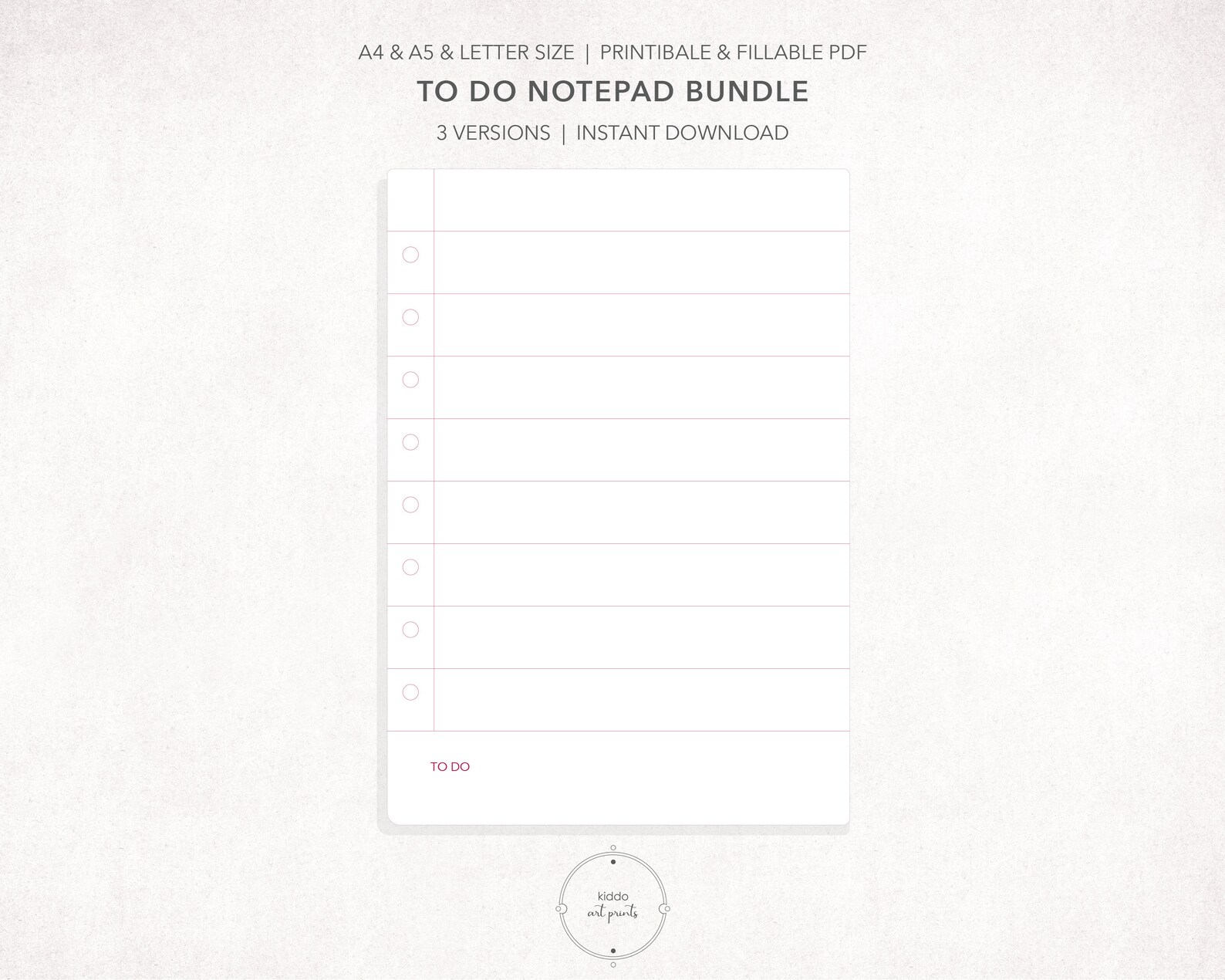 Digital Notepad Digital Note Paper Todo Goodnotes Notability Printable ...
