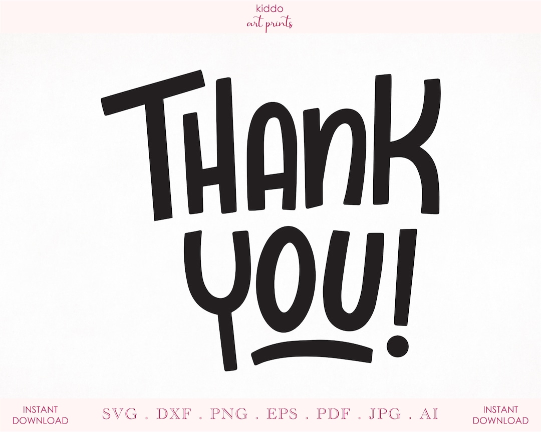 Thank You SVG, Gratitude SVG, Thank You Sign, Wedding Thank You SVG ...