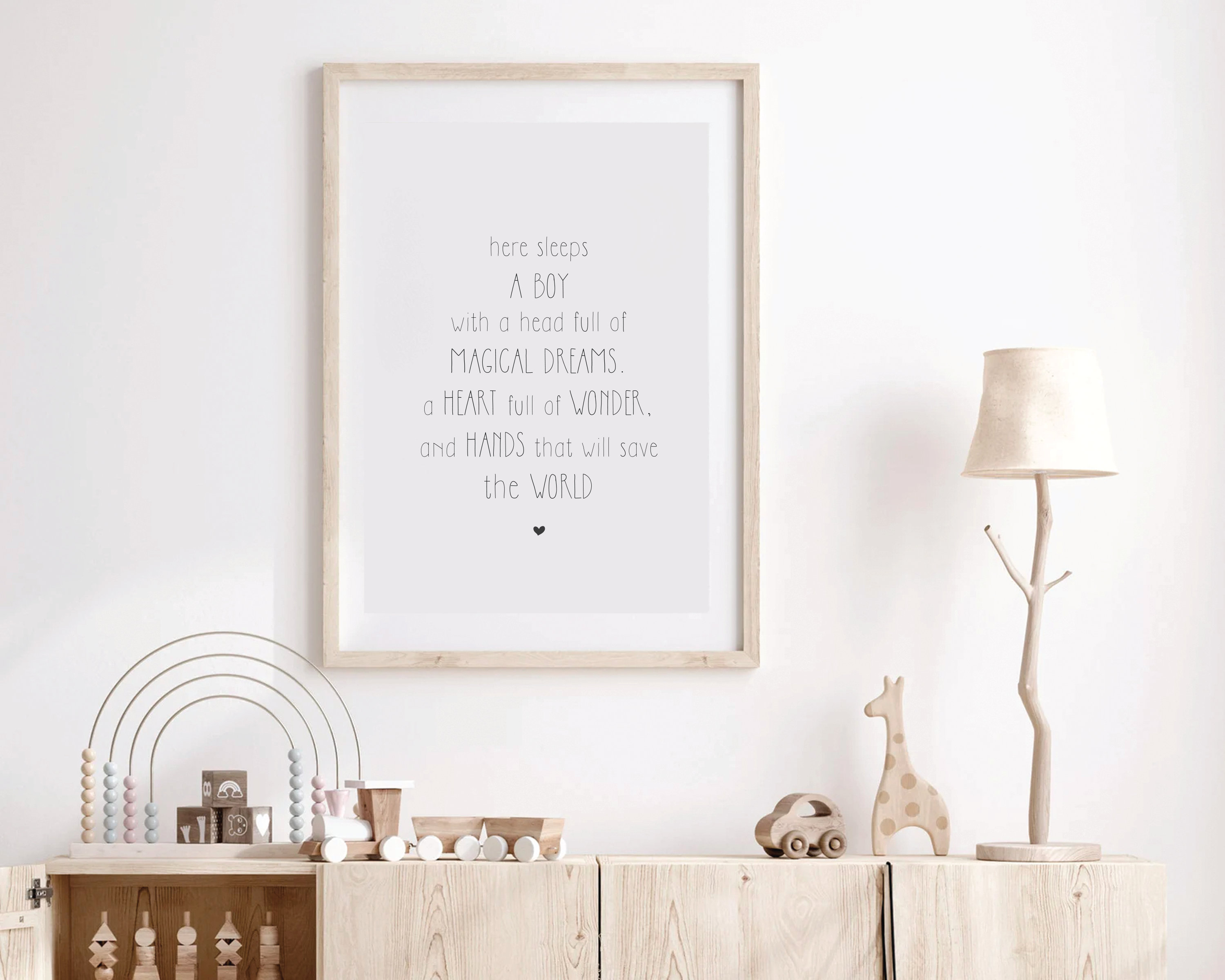 Baby Boy Nursery Quote Nursery Quote Printable Boy Room Wall - Etsy