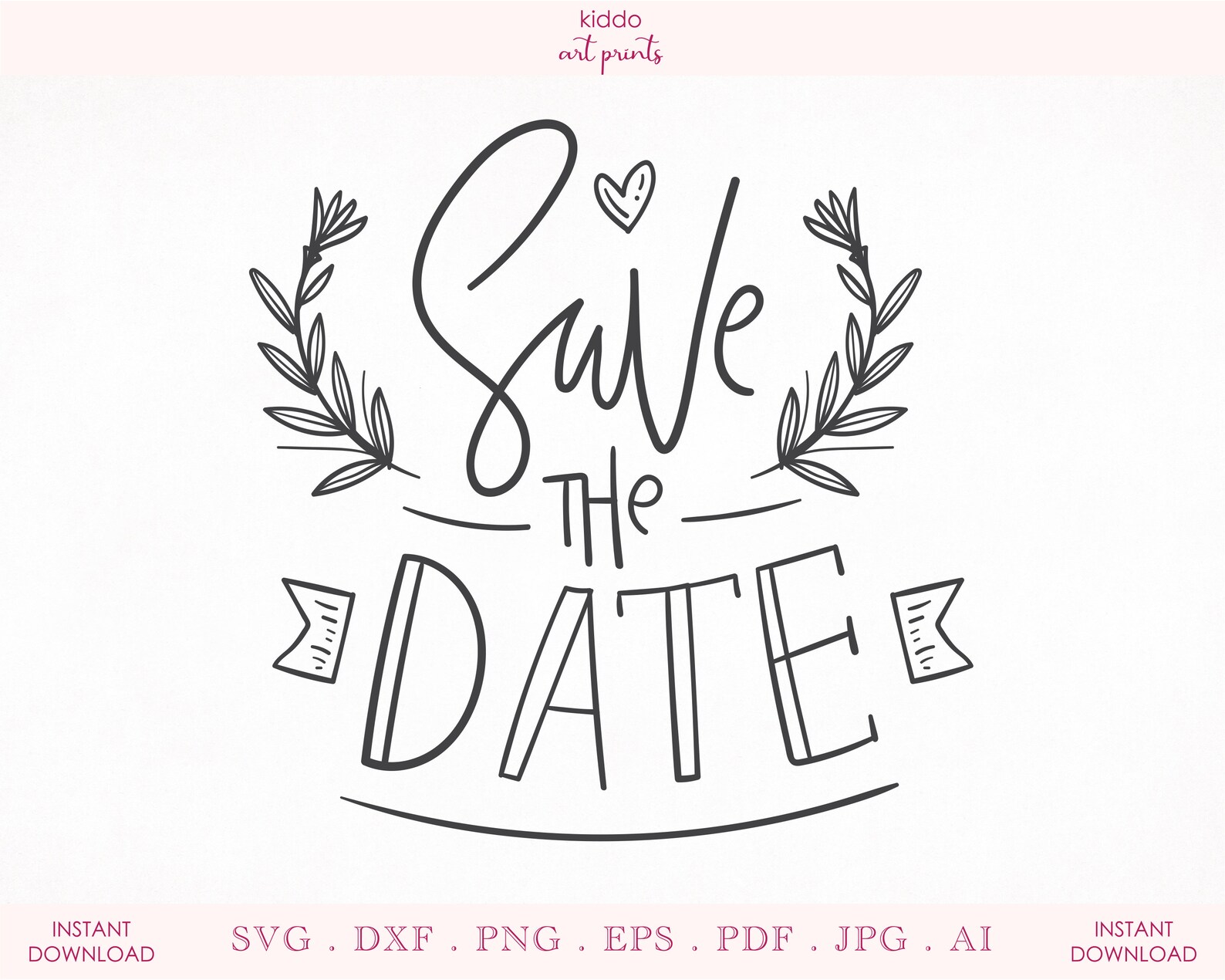 Save the Date SVG, Gratitude SVG, Save the Date Sign, Wedding SVG ...