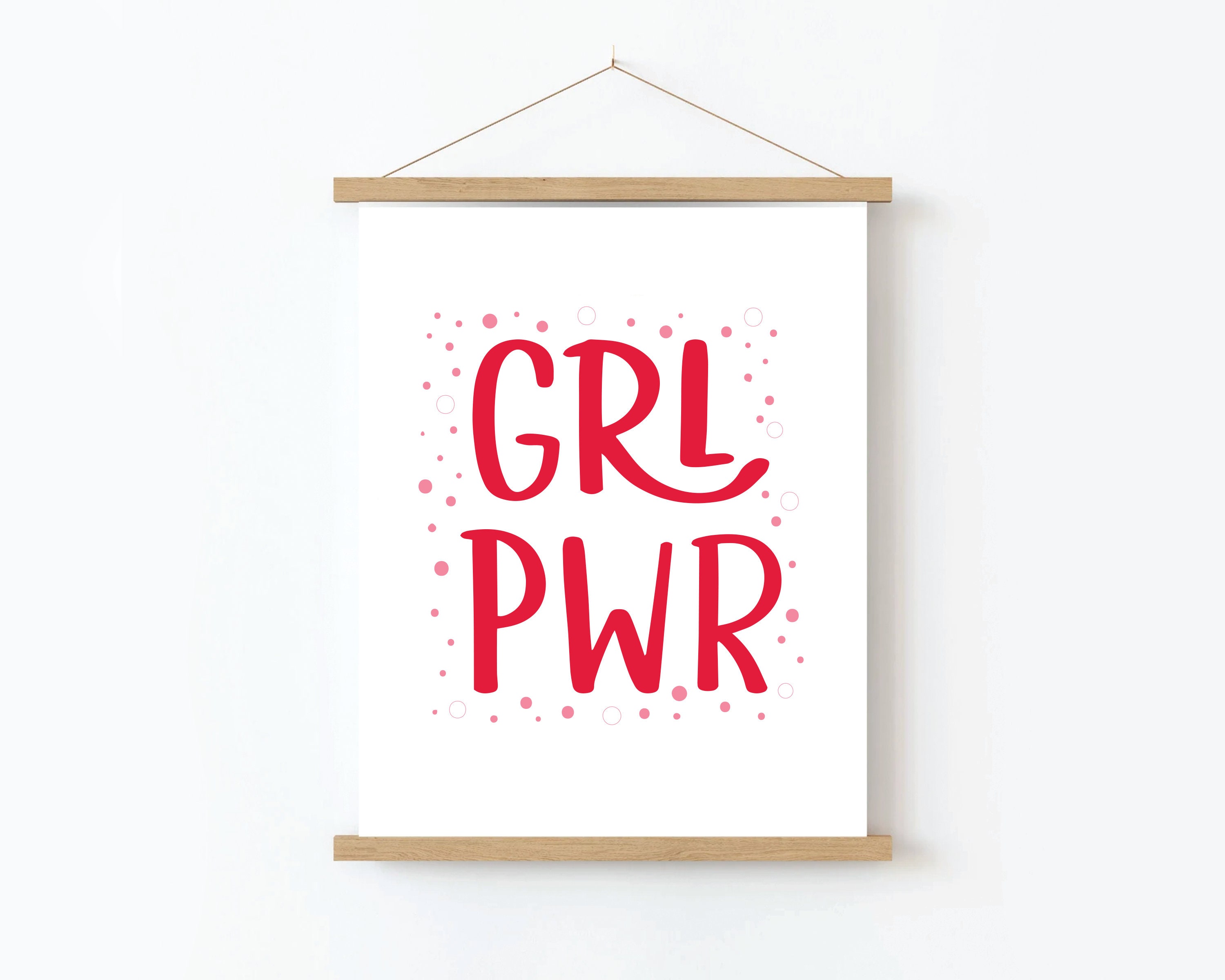 Girl Power SVG, Girls Run the World Sign, Pink Card, Printable, Cricut ...