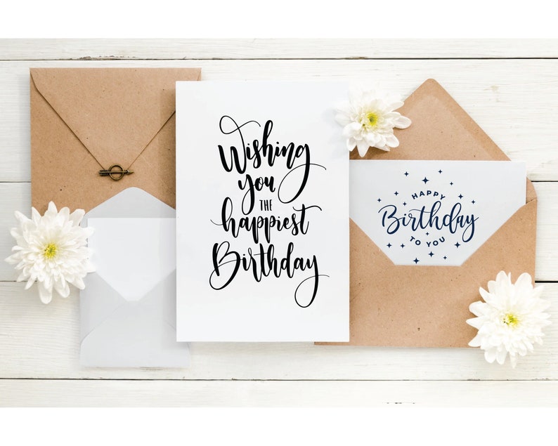 Happy Birthday SVG Bundle, Party Sign, Birthday Card, Printable, Cricut ...