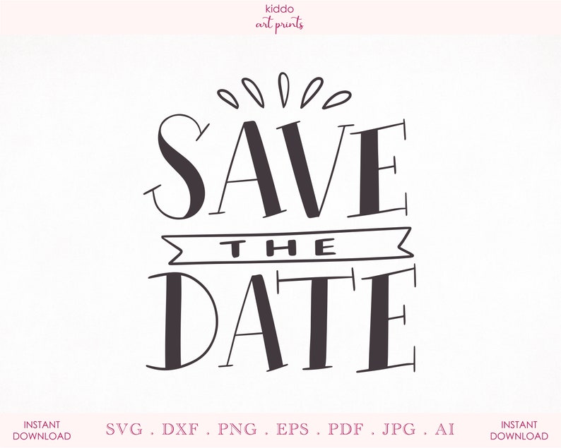 Save the Date SVG, Gratitude SVG, Save the Date Sign, Wedding SVG ...