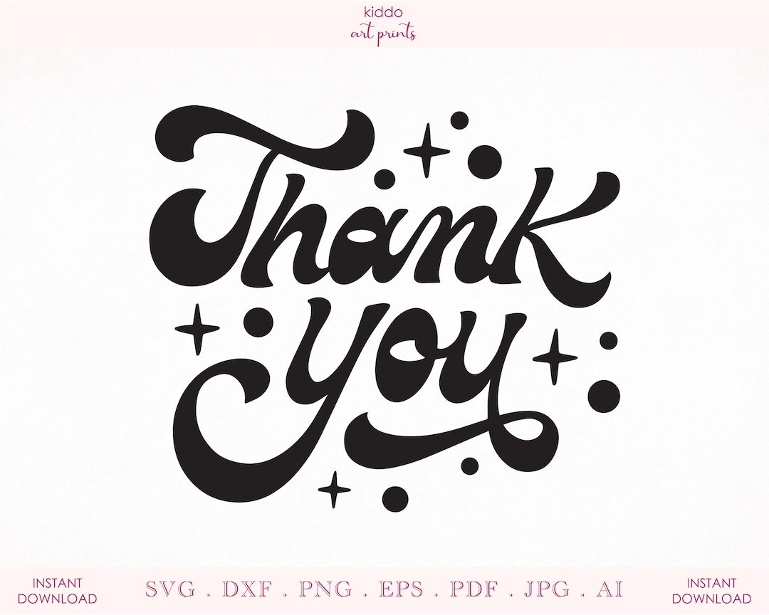 Thank You SVG, Gratitude SVG, Thank You Sign, Wedding Thank You SVG ...