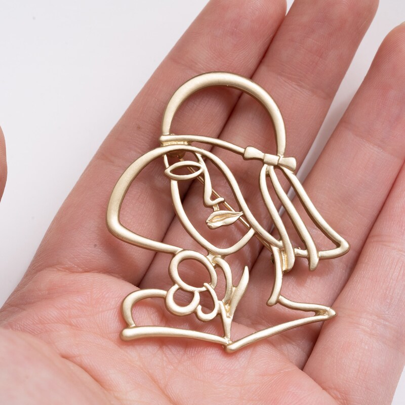 Art Brooch - Etsy