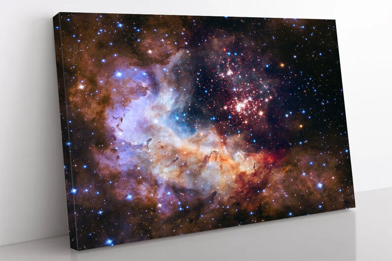 Nebula in Space Nasa Space Print Westerlund 2hubble Space - Etsy