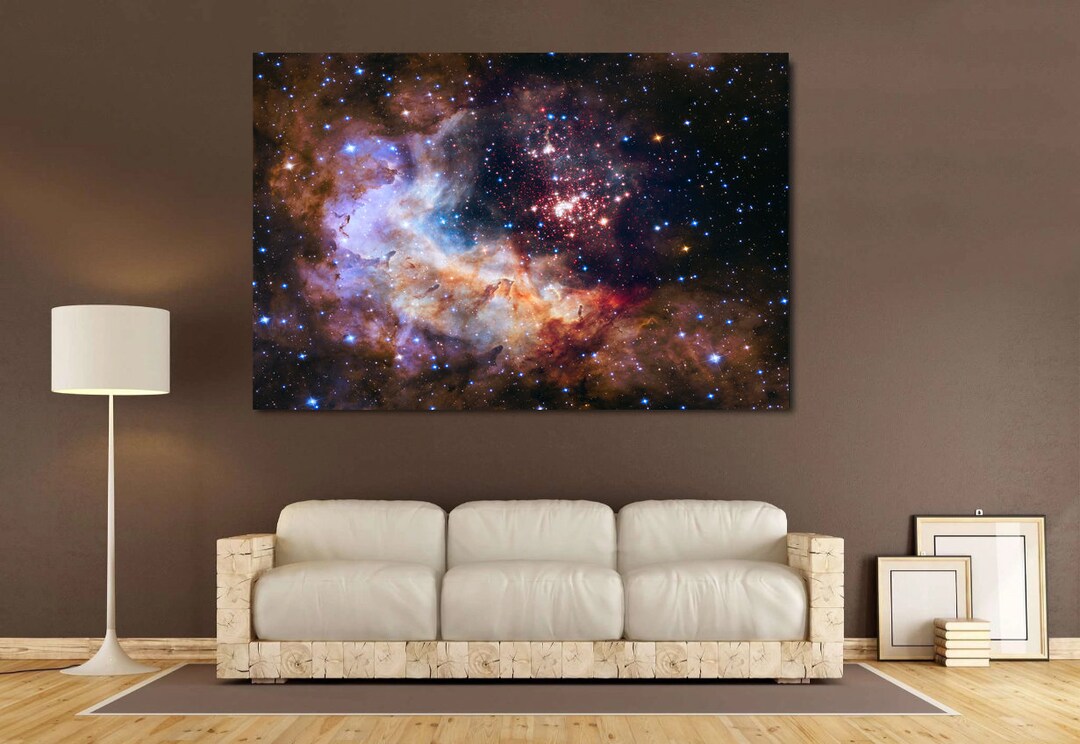 Nebula in Space, Nasa Space Print, Westerlund 2,hubble Space Telescope ...