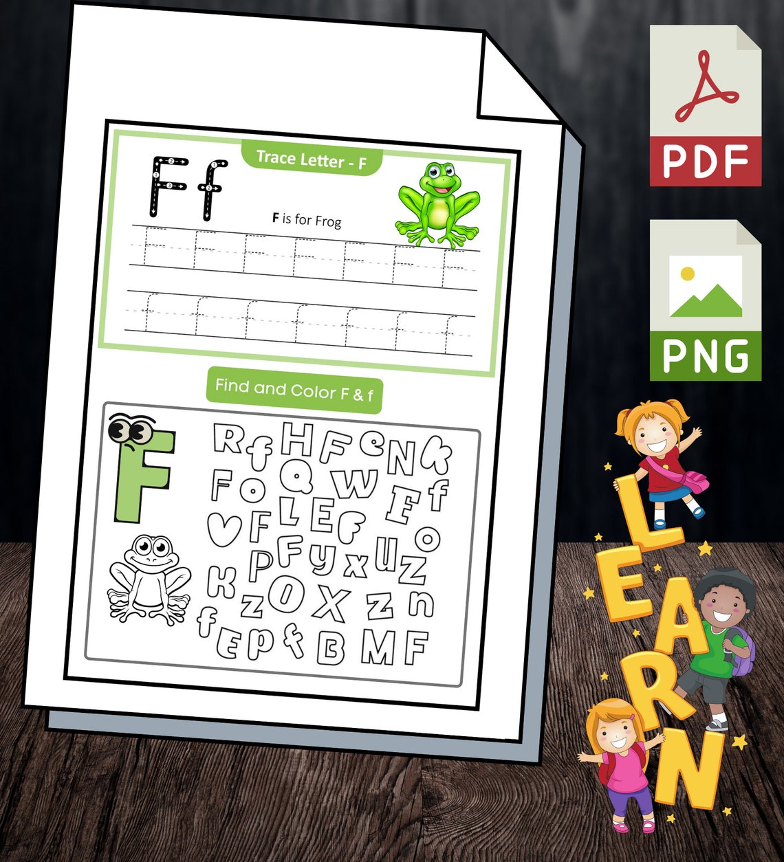 26 Printable Alphabet Letter Worksheets Alphabet Letters | Etsy