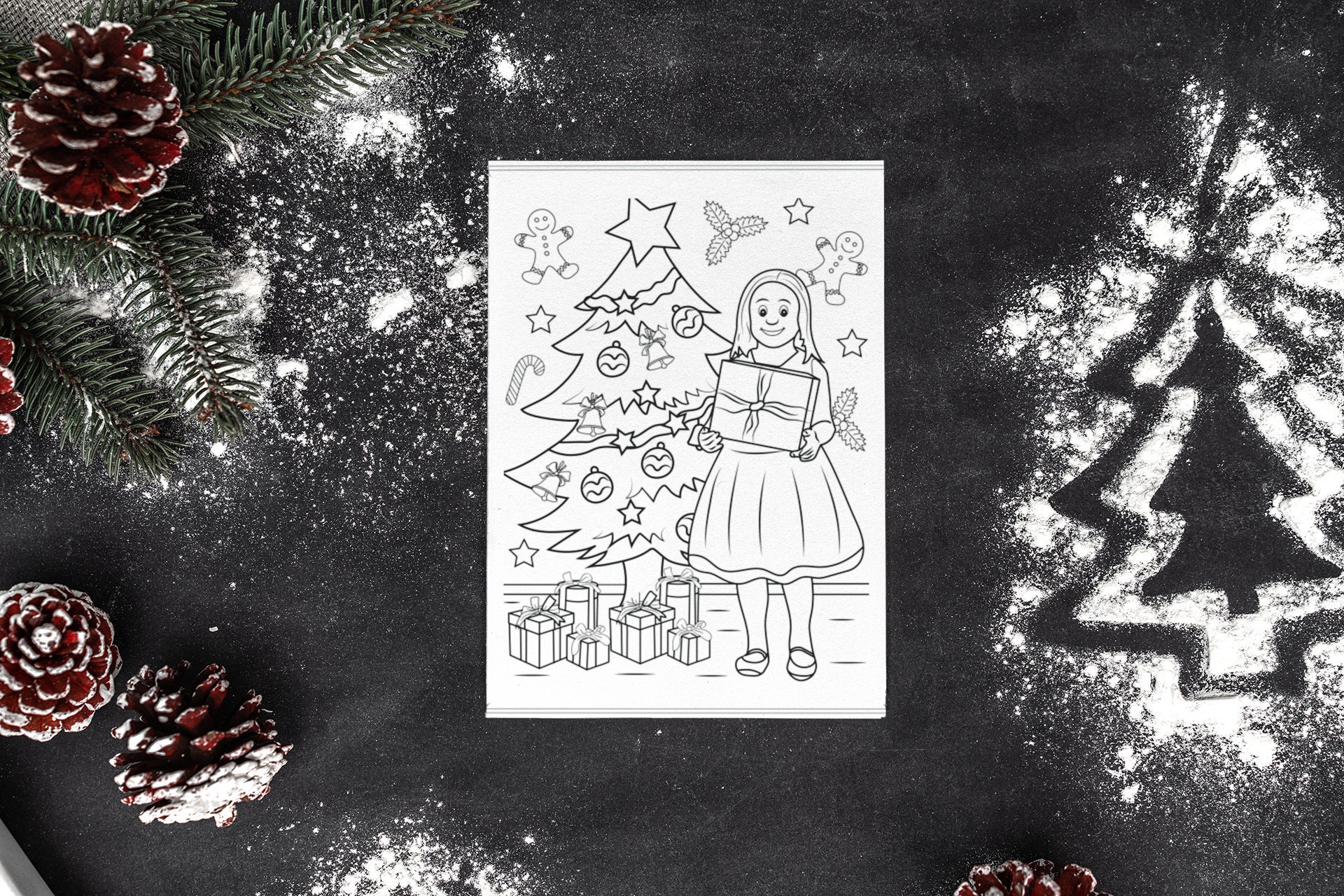 Christmas Digital Coloring Book INSTANT DOWNLOAD 36 Pages Christmas ...