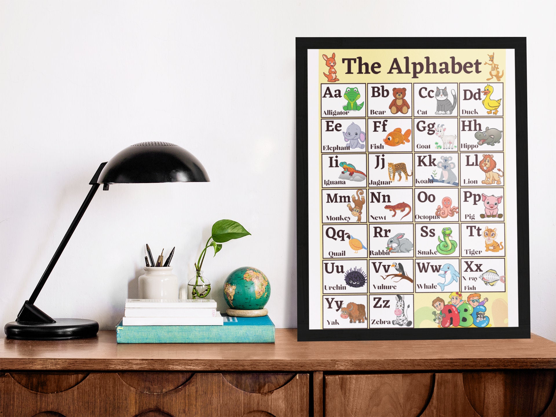Animal Alphabet Poster | INSTANT DOWNLOAD | Alphabet Print, ABC Poster ...