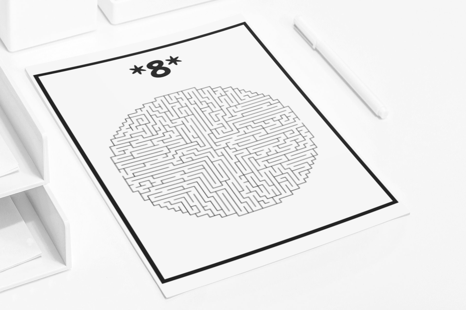 Activity Page Printable 80 Activity Sheet Maze Sudoku and More Kids ...