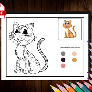 30 Animal Coloring Pages | Animal Coloring Book | Instant Download ...