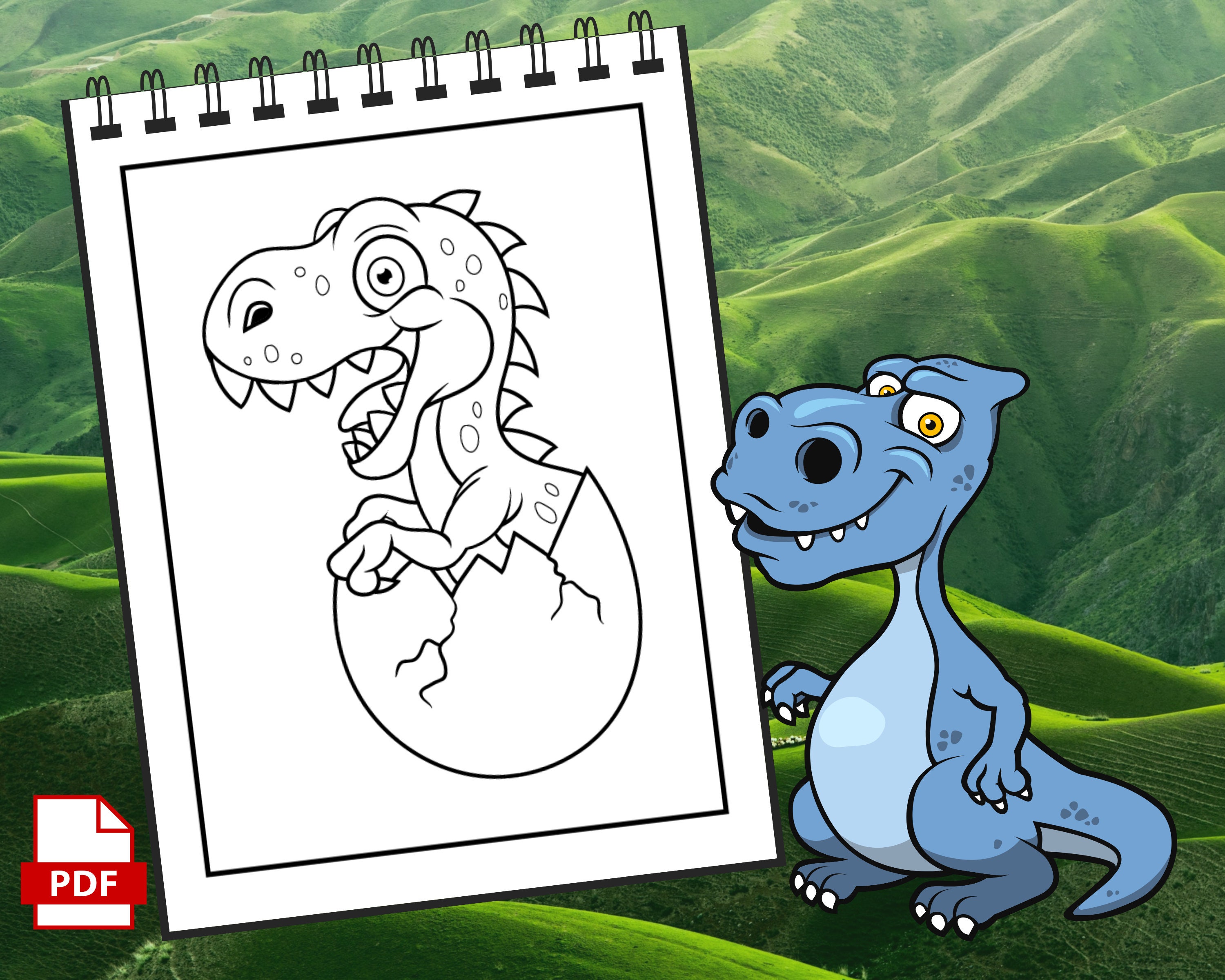 150 Dinosaur Activity Pages | INSTANT DOWNLOAD | Dinosaur Activity Book ...