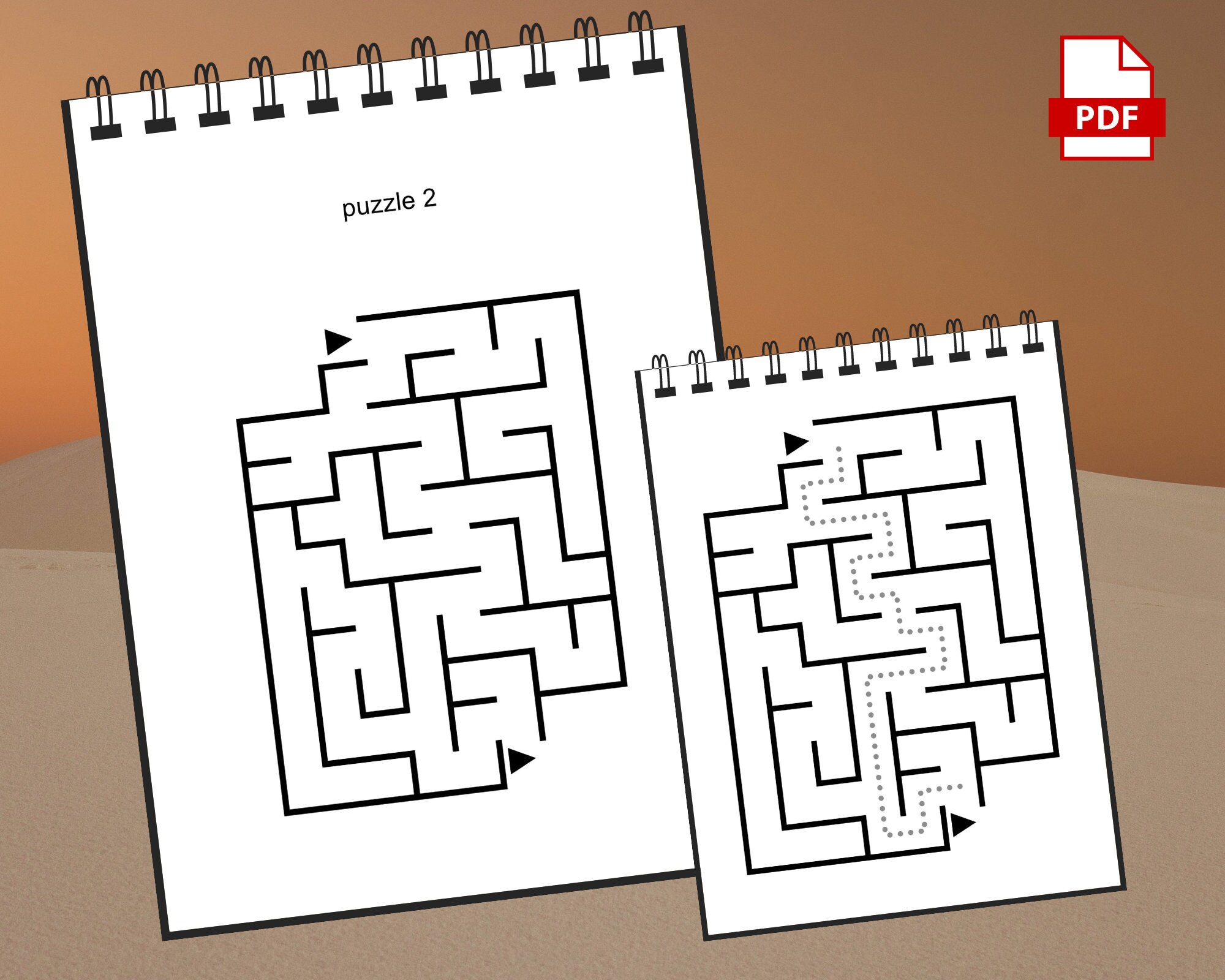 200 Easy Mazes for Kids | Maze Puzzle Variety Pack | Printable ...