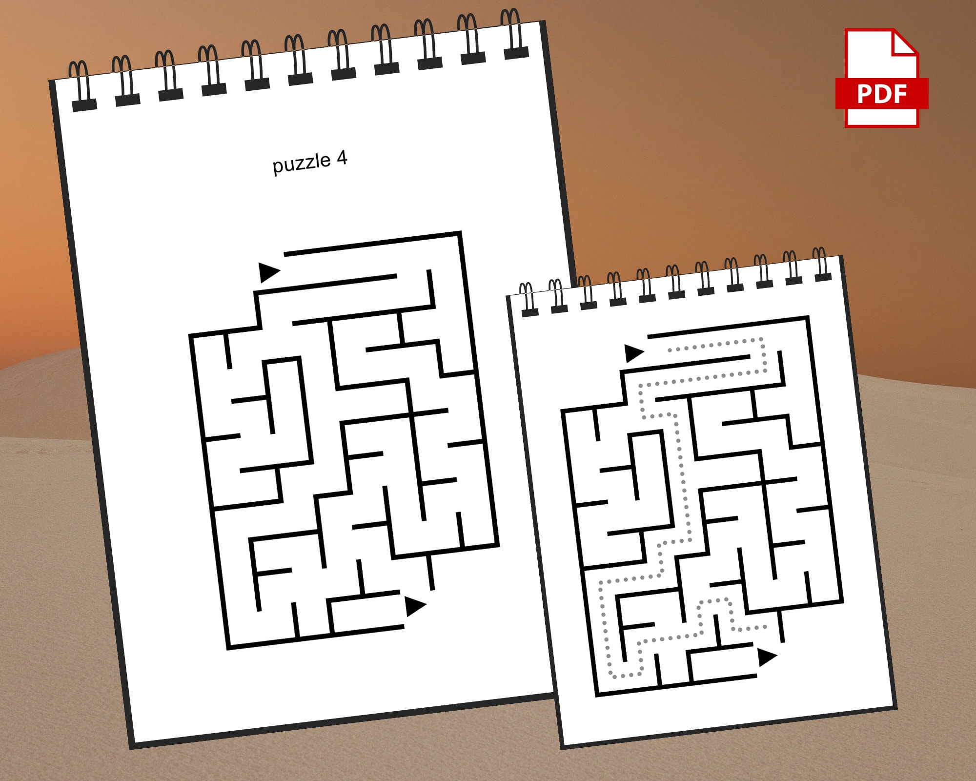 200 Easy Mazes for Kids | Maze Puzzle Variety Pack | Printable ...