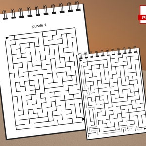 200 Medium Mazes for Kids | Maze Puzzle Variety Pack | Printable ...