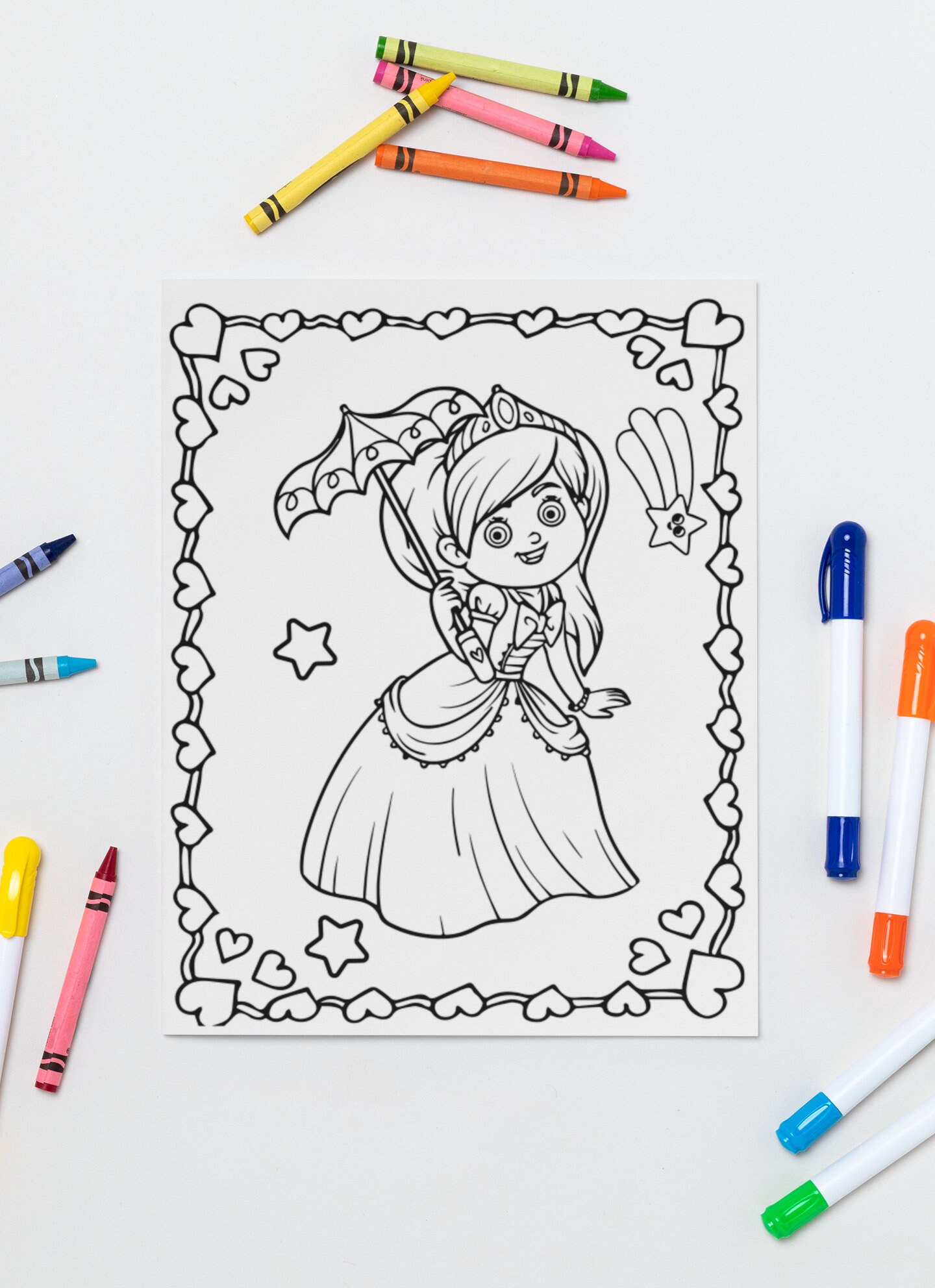Princess Coloring Pages | High Quality Coloring Book for Kids 38 ...
