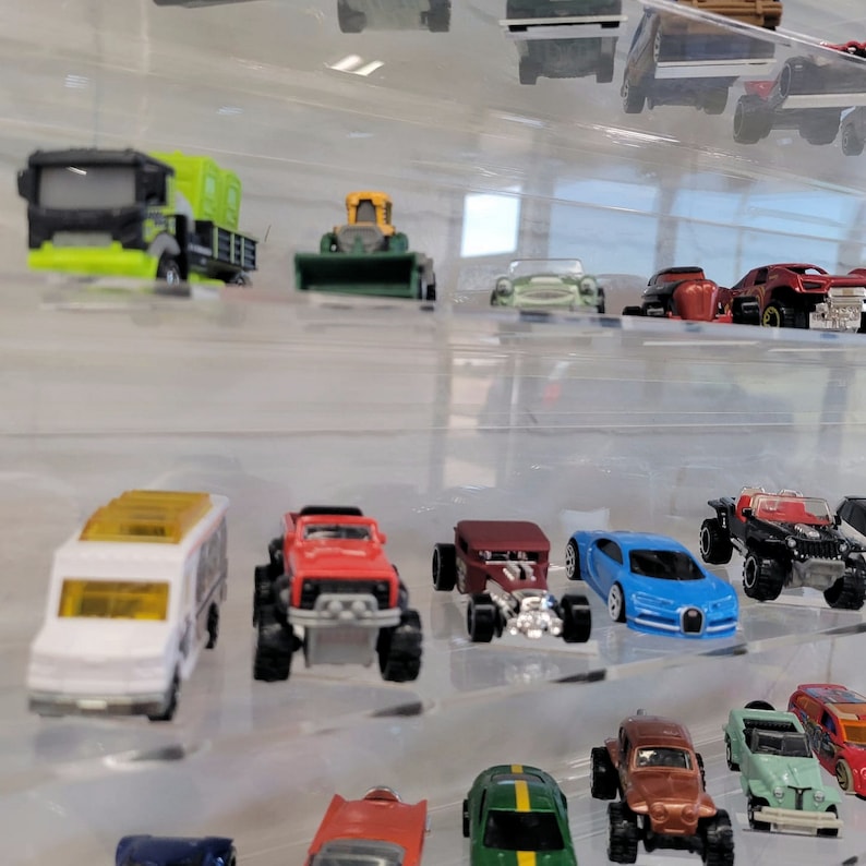 Acrylic Wall Display Case for 35 Diecast Hot Wheels Matchbox - Etsy