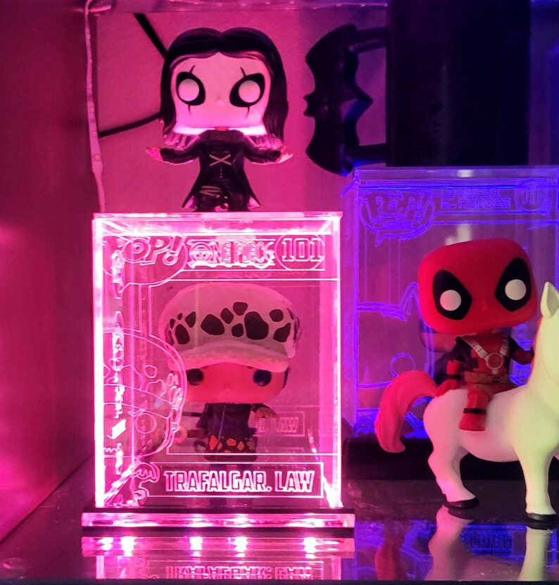 LED Case Lamp for Unboxed Funko Pop 3 Sides Design Custom - Etsy