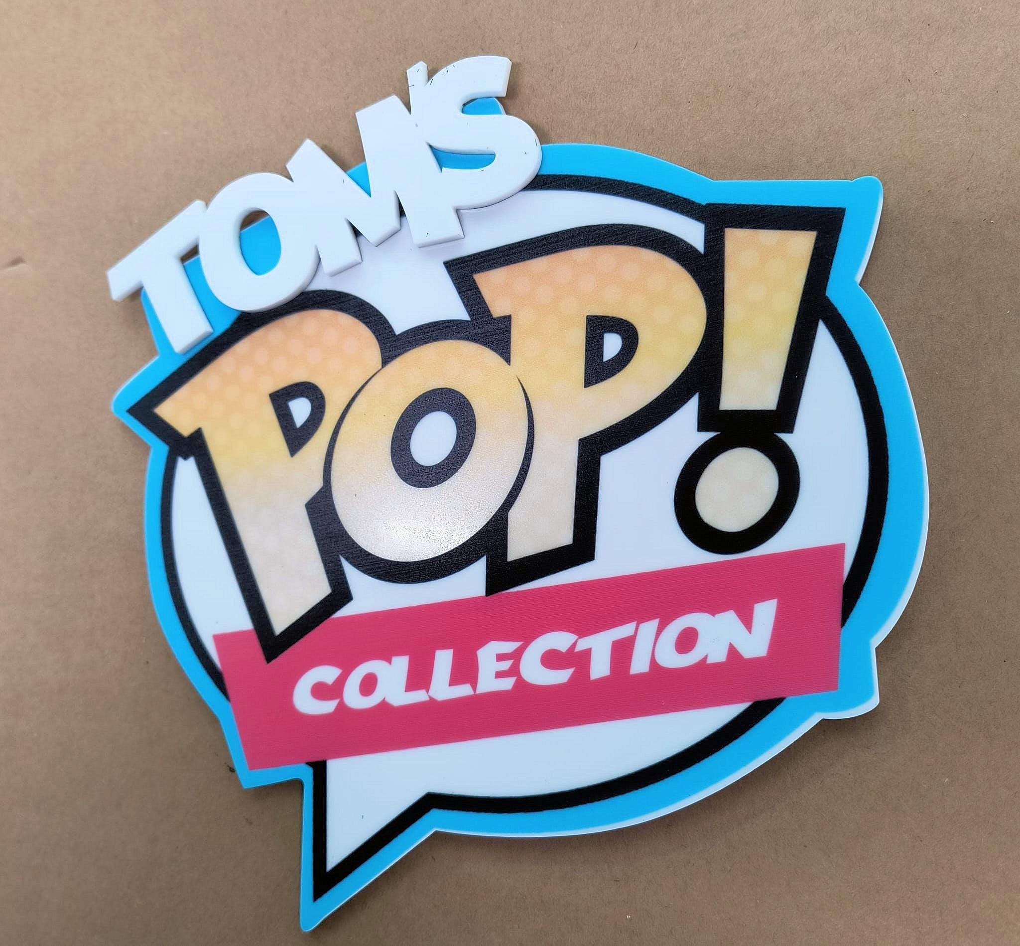 Funko Collector Sign With Custom Name - Etsy