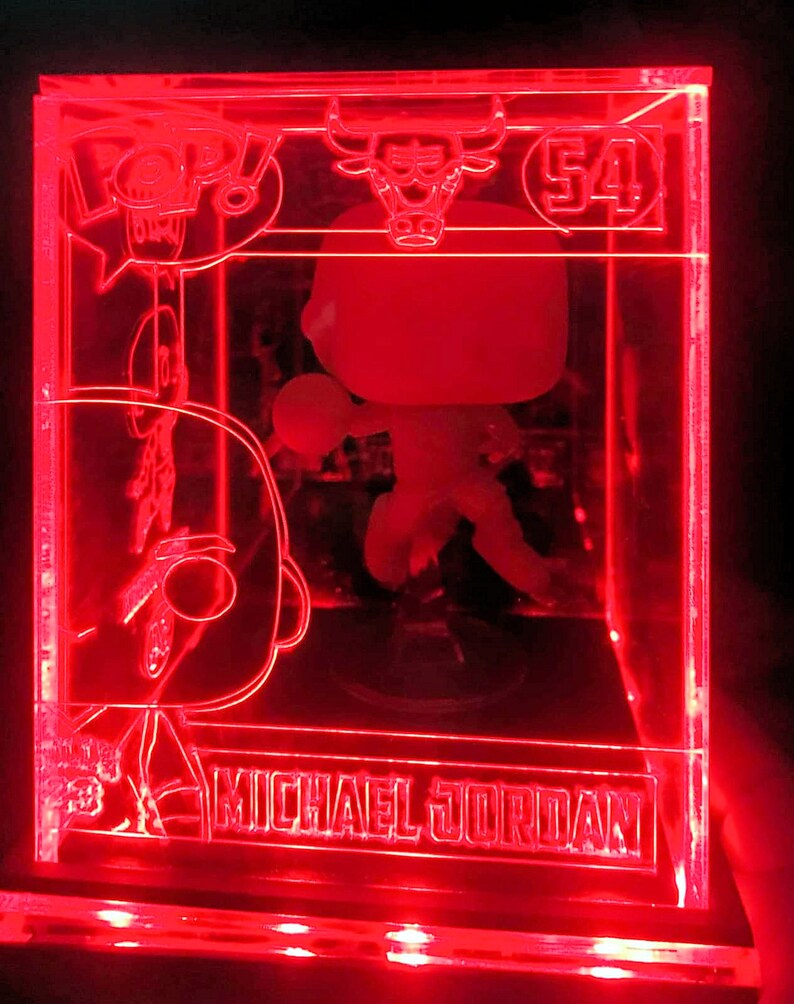 LED Case Lamp for Unboxed Funko Pop 3 Sides Design Custom - Etsy