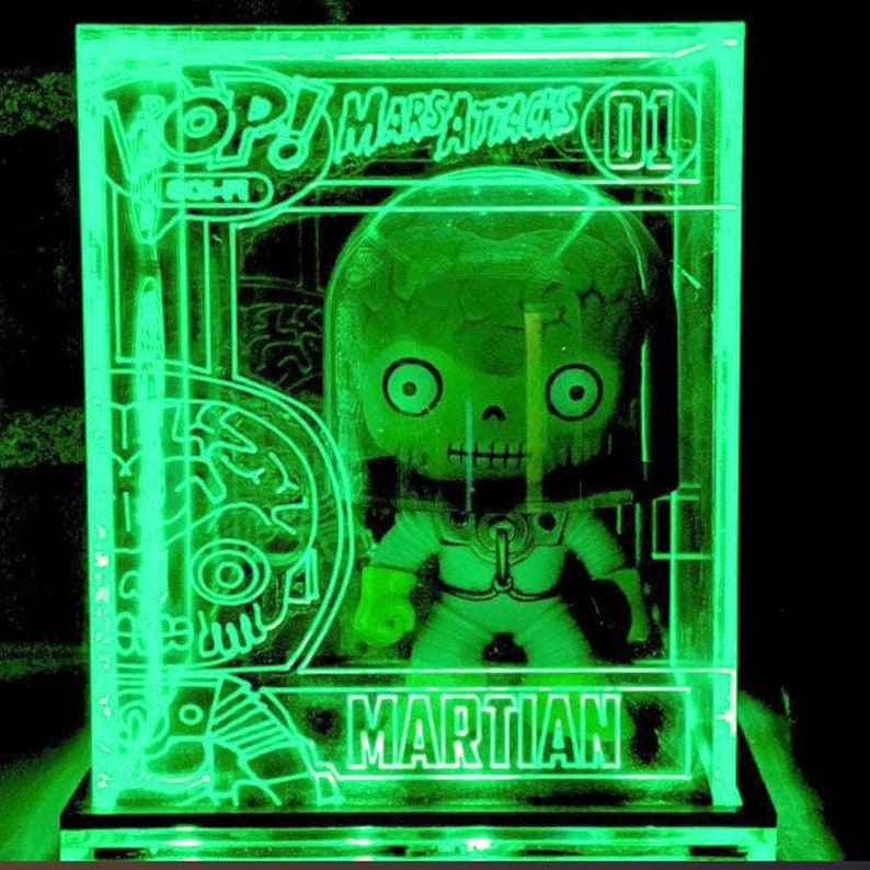 LED Case Lamp for Unboxed Funko Pop 3 Sides Design Custom - Etsy