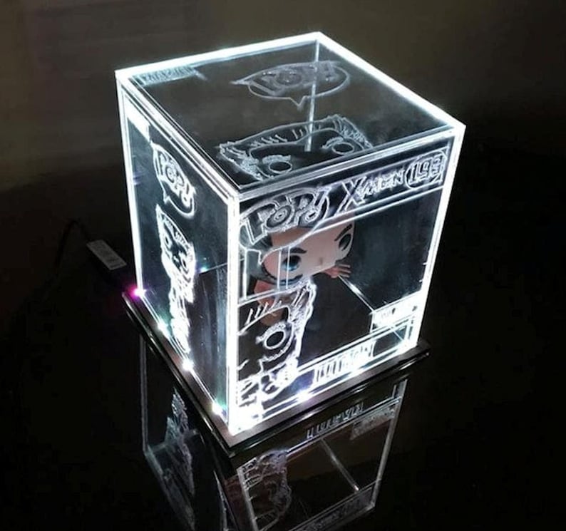 LED Case Lamp for Unboxed Funko Pop 3 Sides Design Custom - Etsy