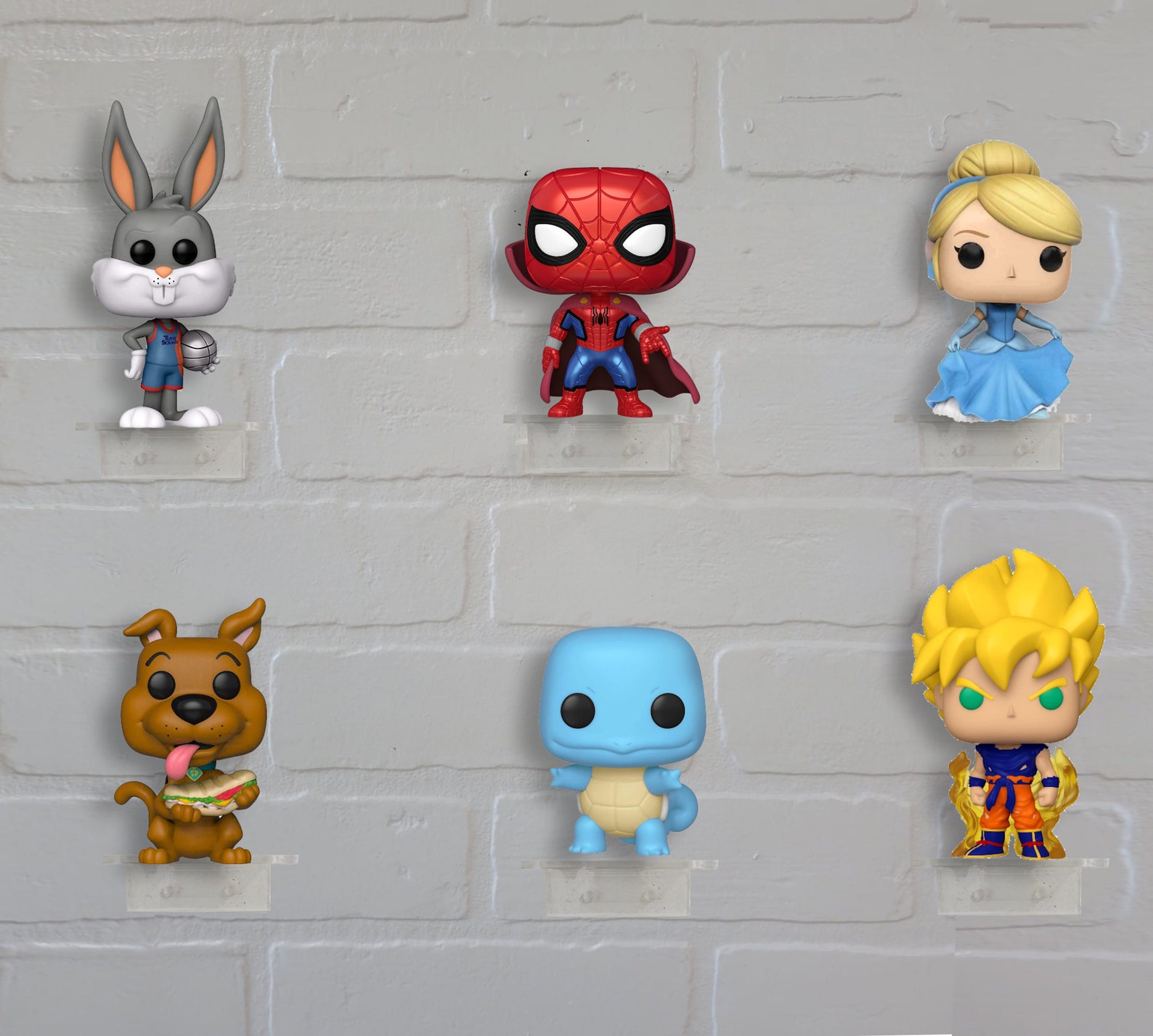 24 Pack Mini Shelves for Unboxed Funko Pop - Etsy