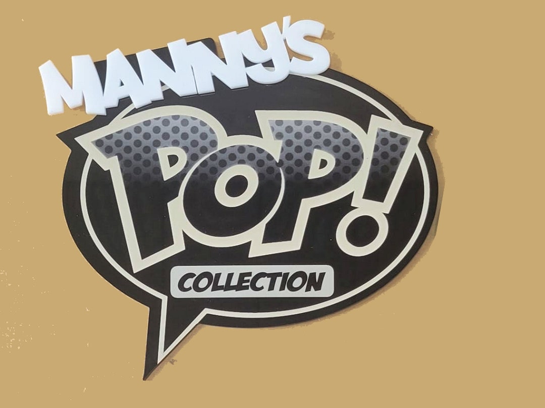 Funko Collector Sign With Custom Name - Etsy