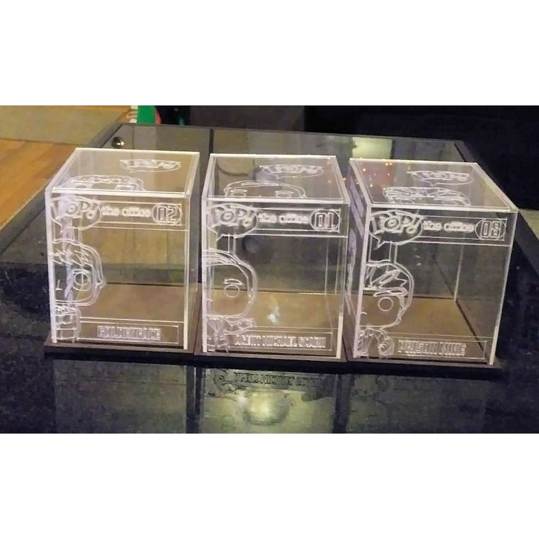 Acrylic Case for Unboxed Funko Pop, 3 Sides Design, Custom Made - Etsy