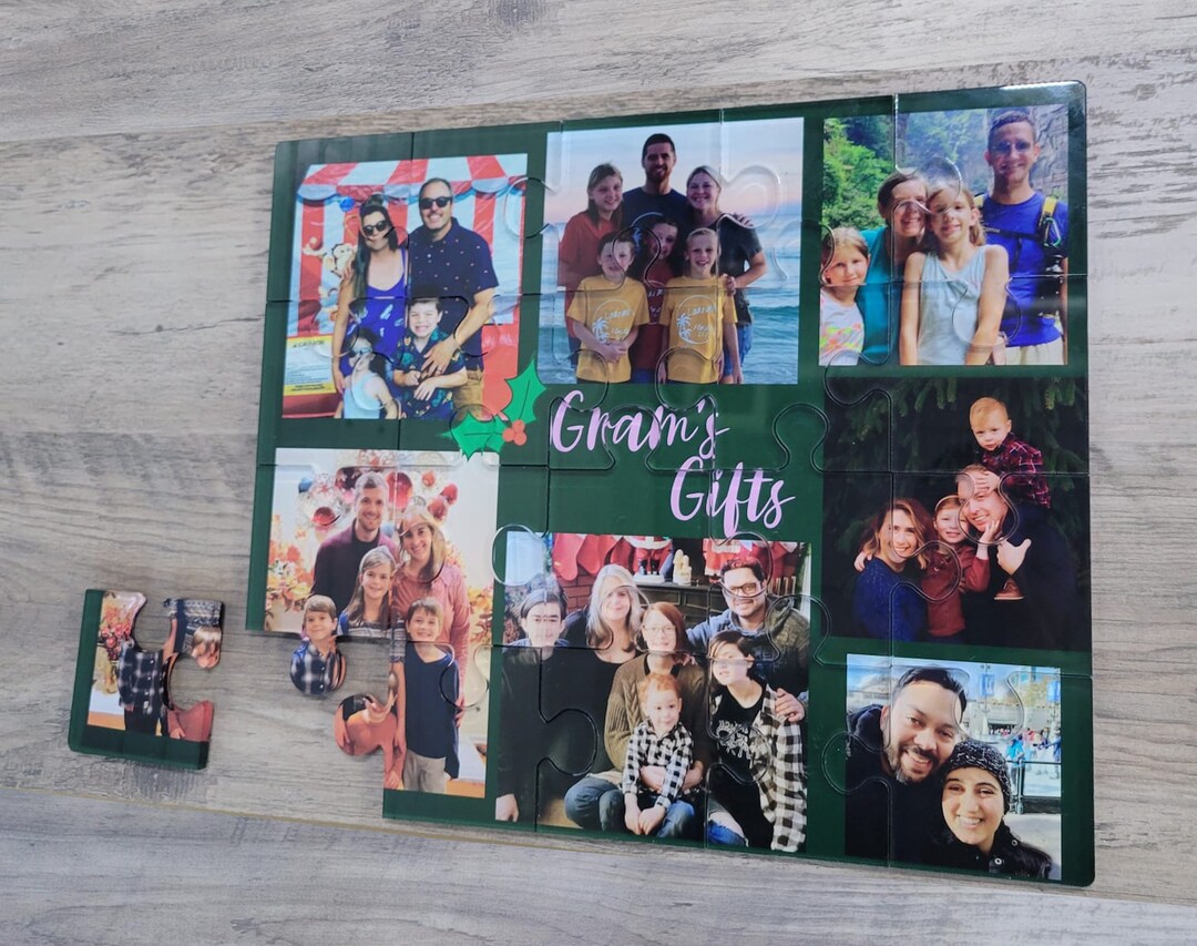 Custom Made Plexiglass Puzzle Family Photo, or Any Theme Ideal for ...