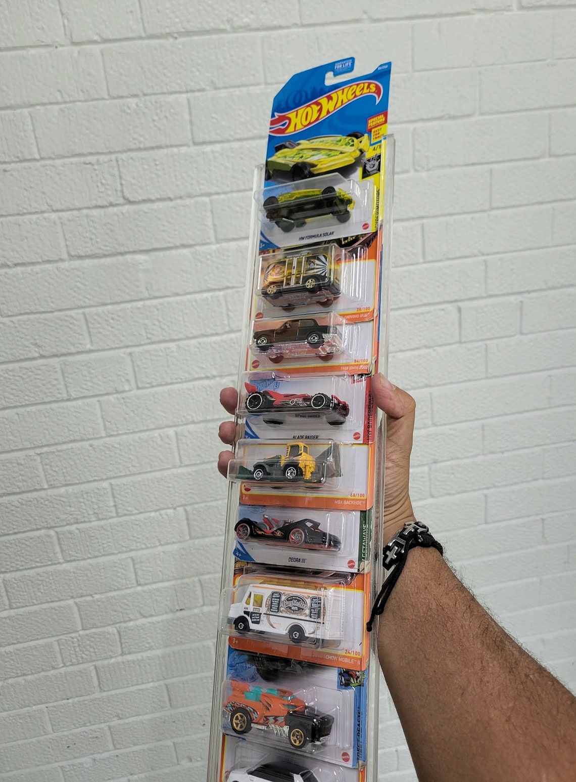 Acrylic Display Rack for Diecast 1/64 on Blister Hot Wheels - Etsy