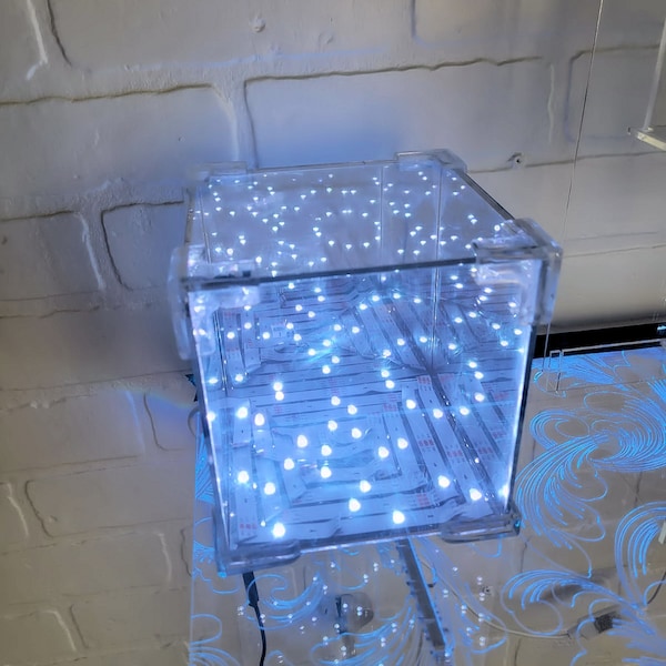 Led Light Cube - Etsy