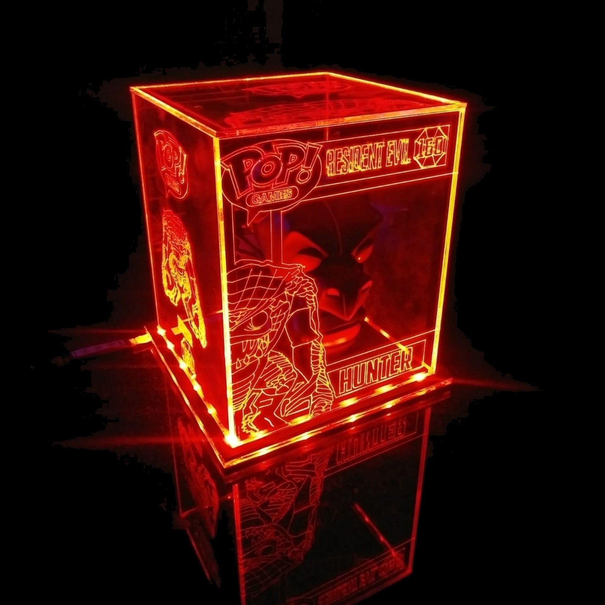 LED Case Lamp for 6" Unboxed Funko Pop, 3 Sides Design, Custom Made - Etsy