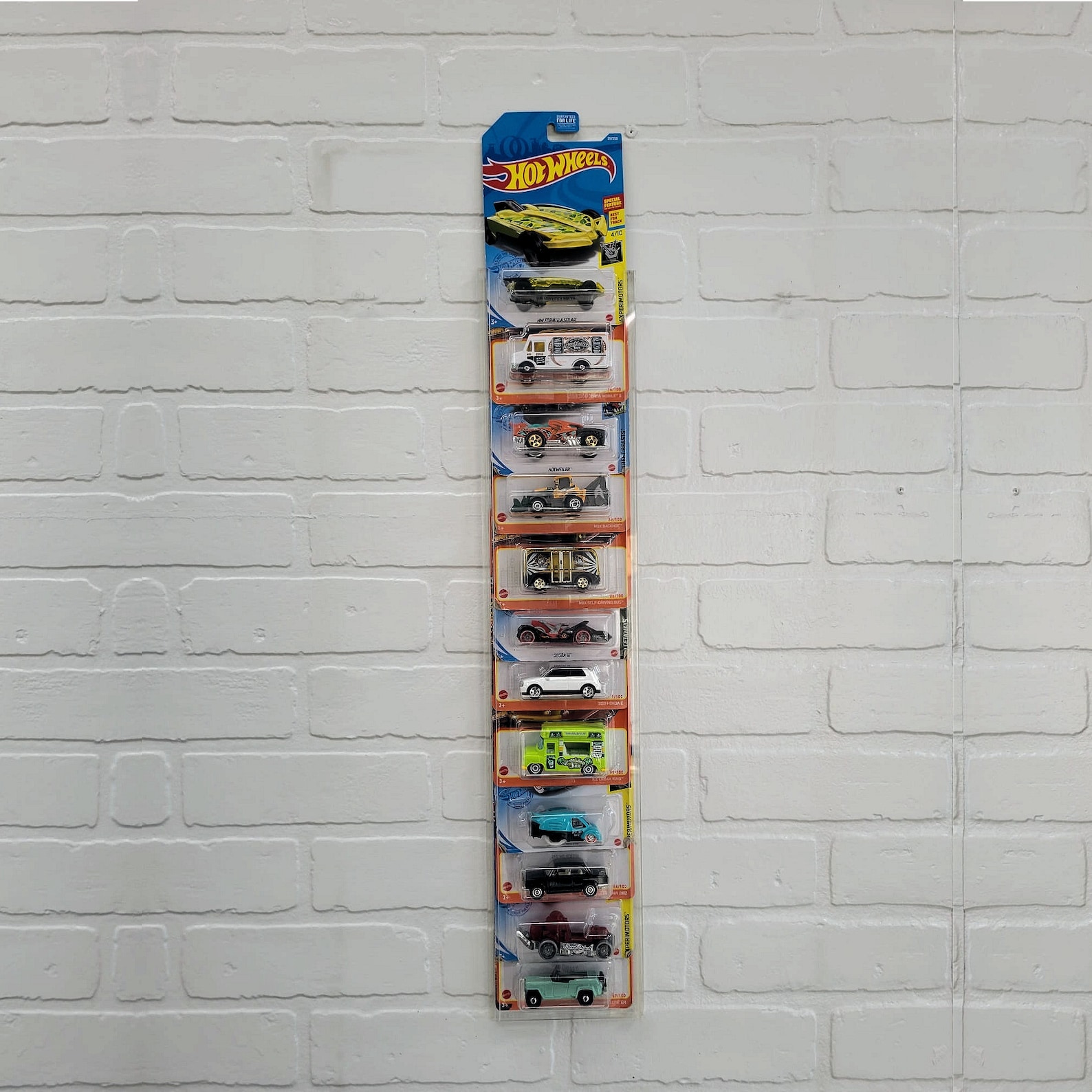 Acrylic Display Rack for Diecast 1/64 on Blister Hot Wheels - Etsy