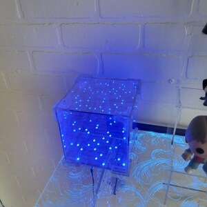Night Lamp ,infinity Light Cube, Music Activate - Etsy
