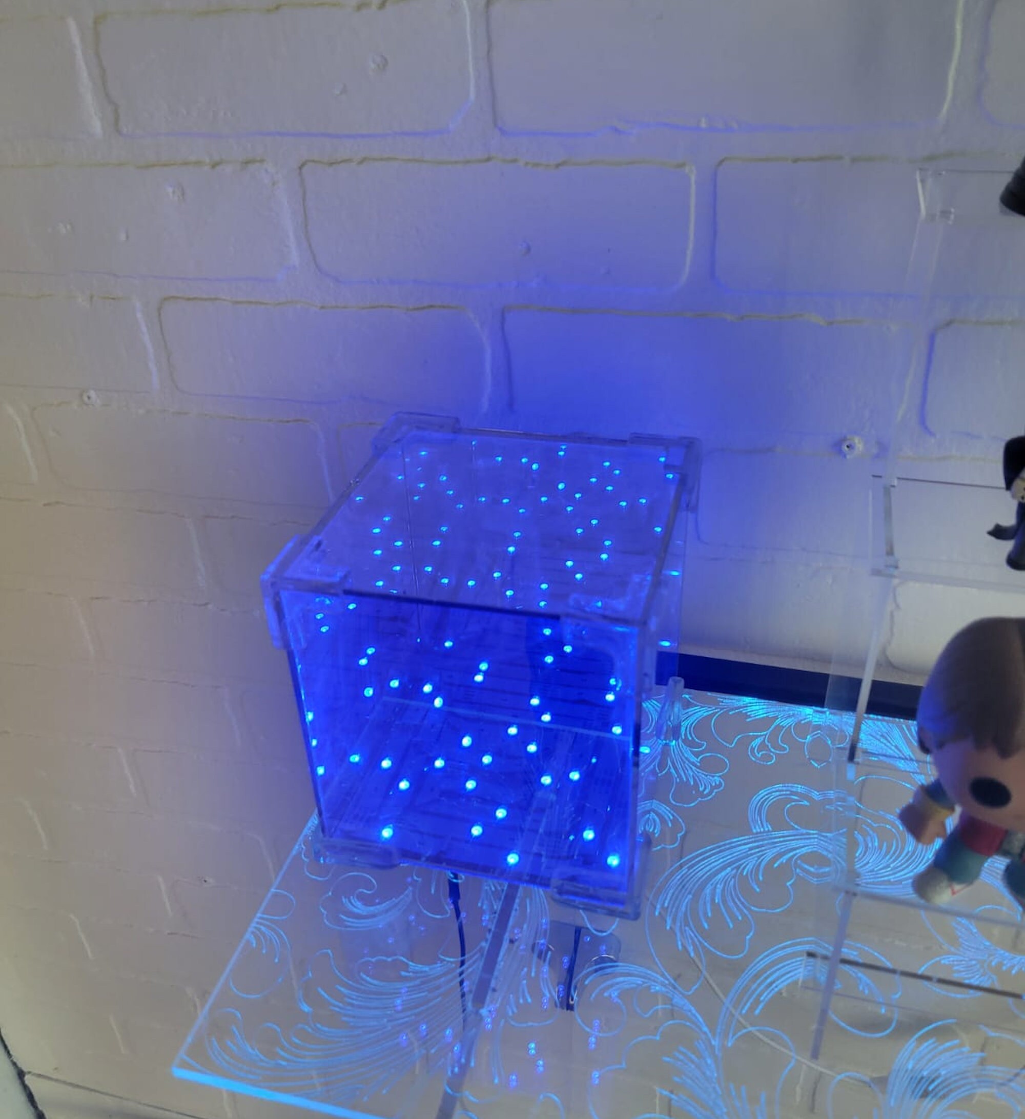 Night Lamp ,infinity Light Cube, Music Activate - Etsy