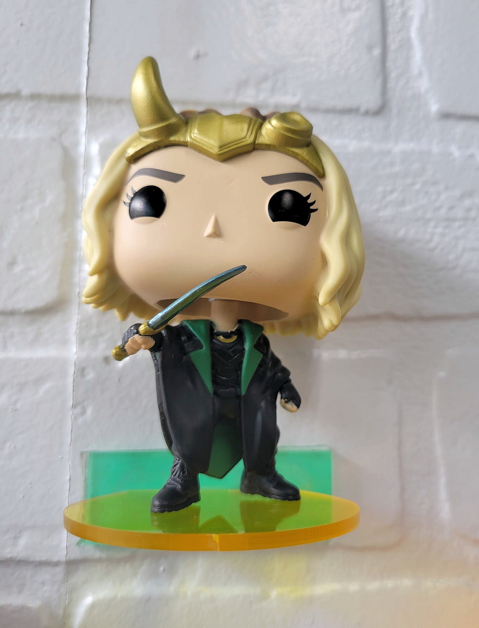 12 Pack Shelves for Unboxed Funko Pop Floating Stands Neon Colors Mix ...