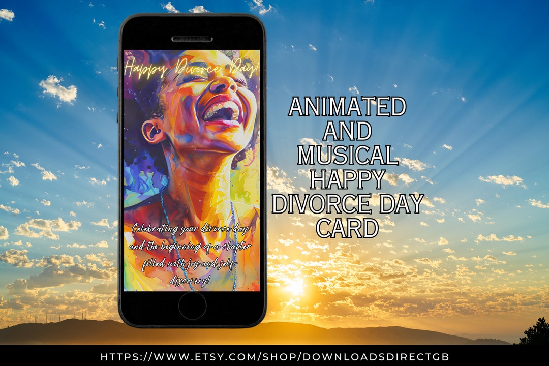 HAPPY DIVORCE CARD, Animated Ecard, Musical Ecard, Divorce Ecard, New ...