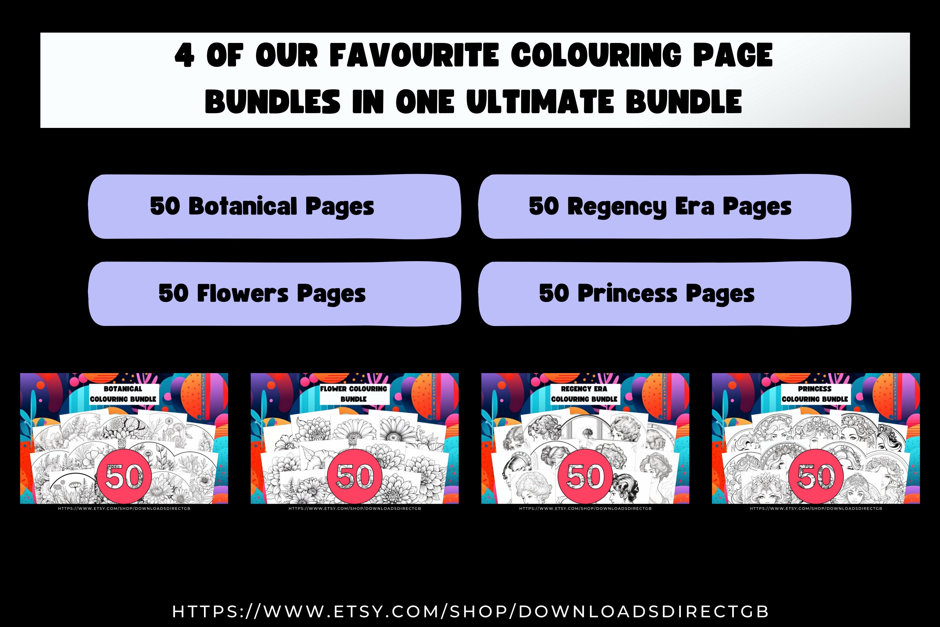 ULTIMATE COLOURING BUNDLE, Adult Coloring Book, Adult Colouring Pages ...