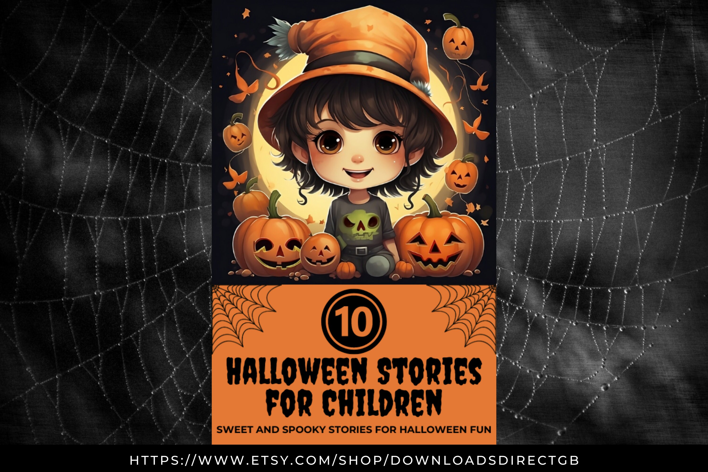 HALLOWEEN CHILDRENS STORYBOOK Printable Pdf Instant - Etsy