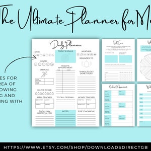 ULTIMATE MUM PLANNER, Printable Bundle, Gift for Her, Gift for Mum ...